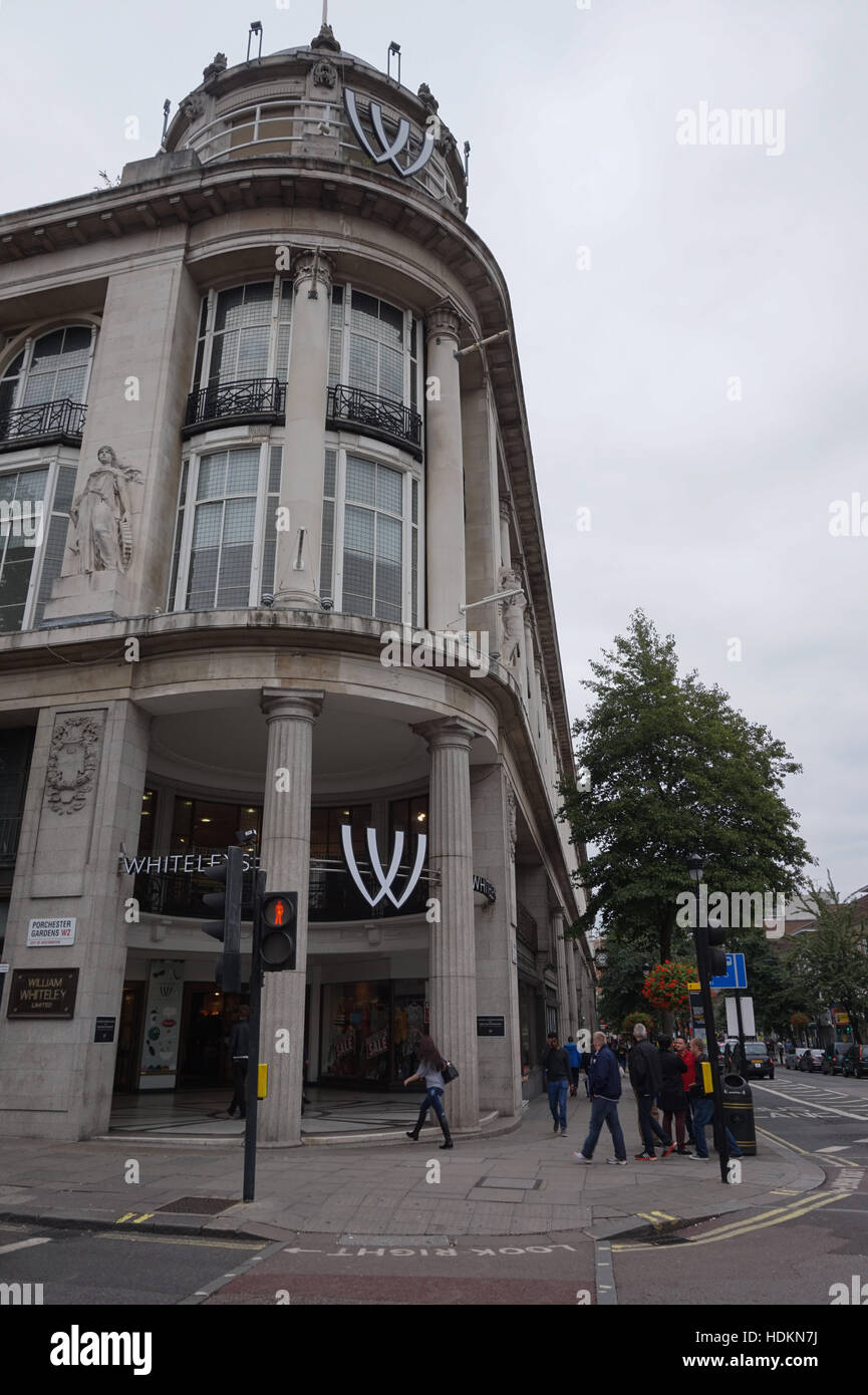 Whiteley's Shopping Centre, Queensway, London Stock Photo - Alamy