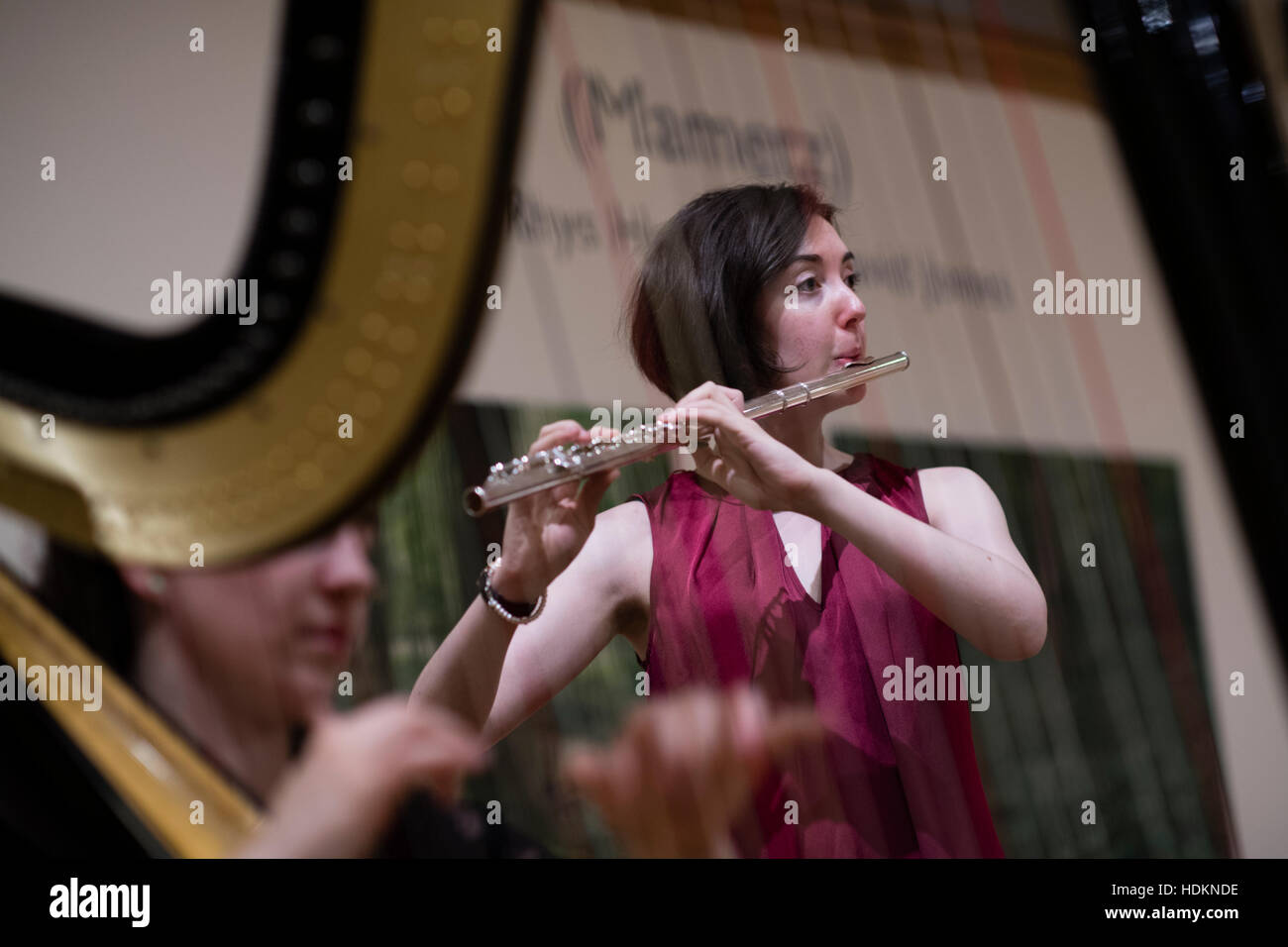 Music and Art: Glain Dafydd: Harp, Lowri Thomas : violin , Chloe ...