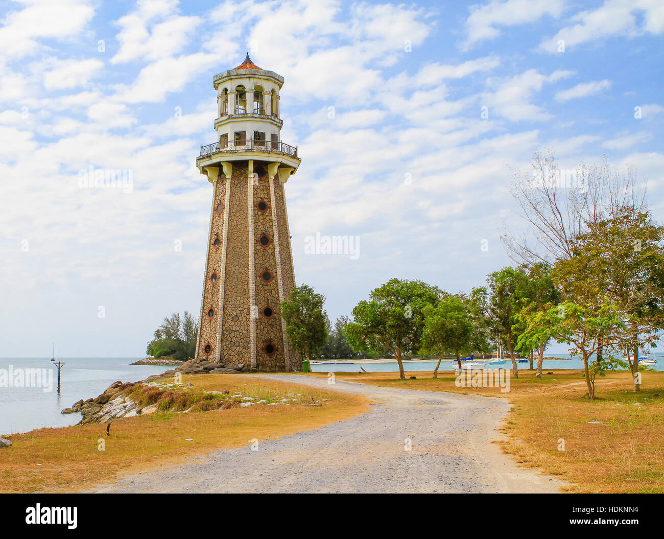 Lighthouse on beach in Langkawi. Malaysia Stock Photo - Alamy