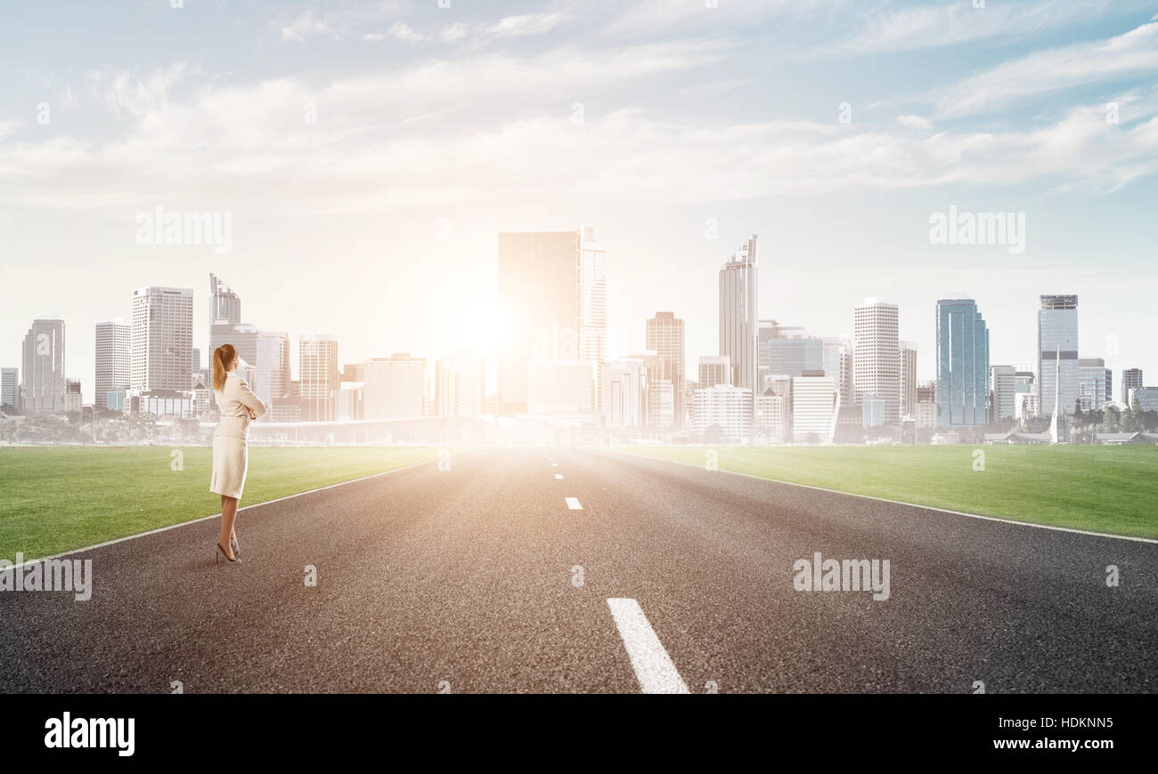 Your way to success Stock Photo - Alamy
