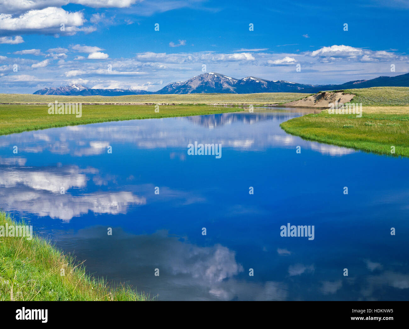 red rock river in the centennial valley below the centennial mountains ...
