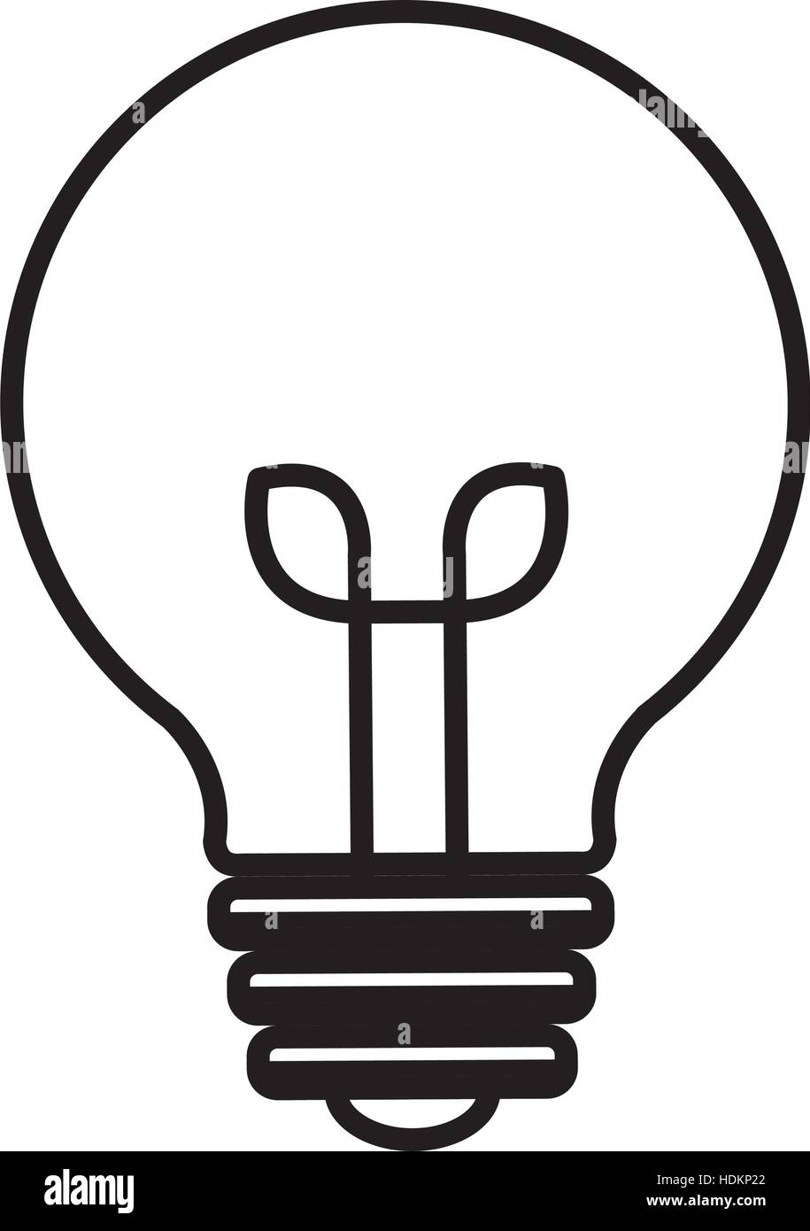 bulb light education icon vector illustration design Stock Vector Image ...