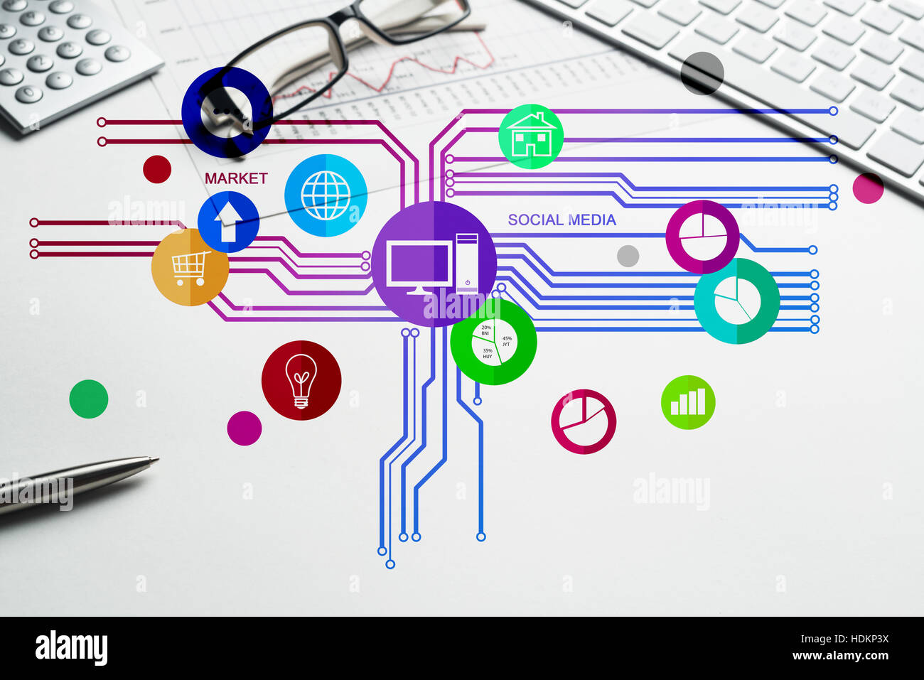 Interface design for mobile and web application Stock Photo - Alamy