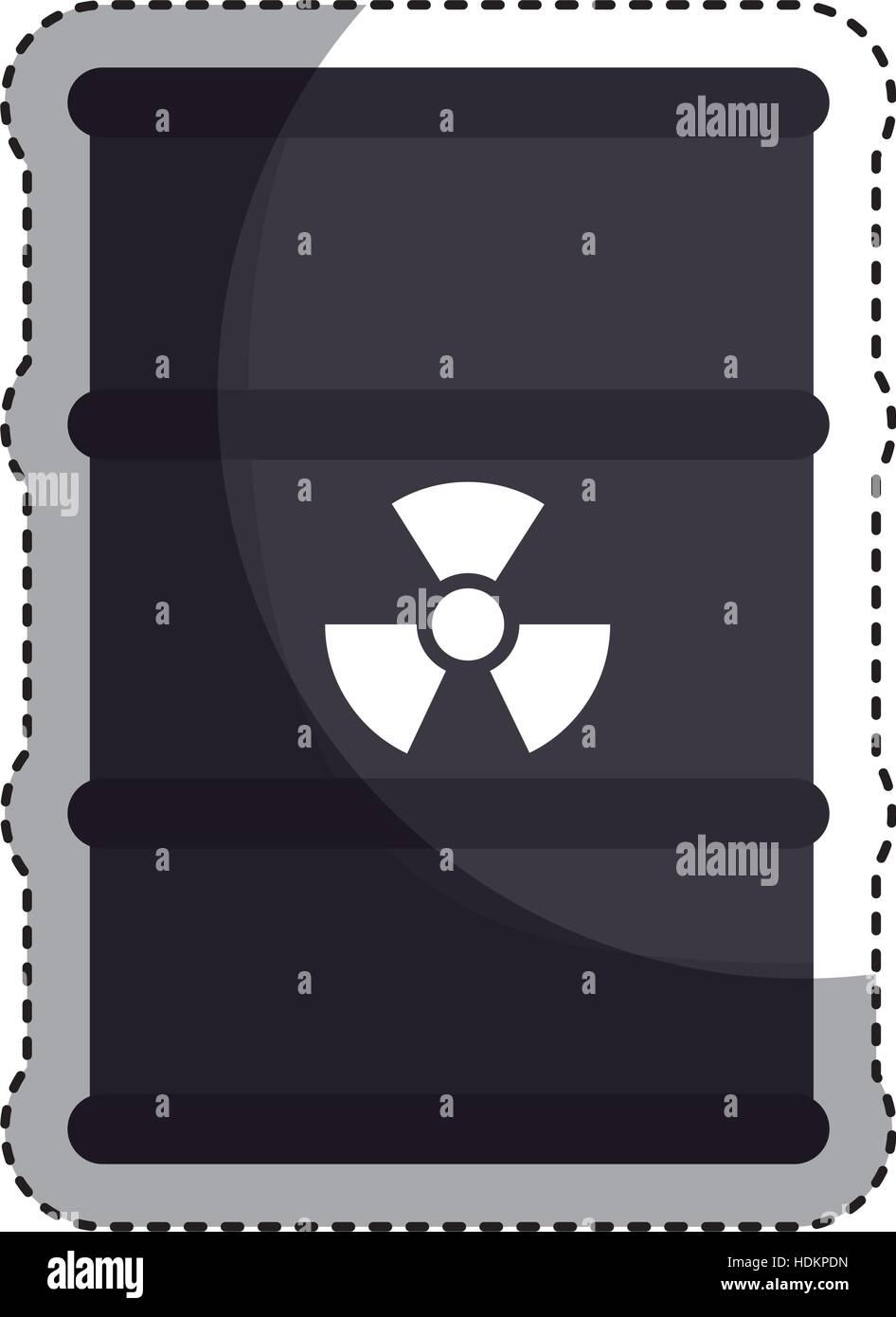 nuclear tank isolated icon vector illustration design Stock Vector ...