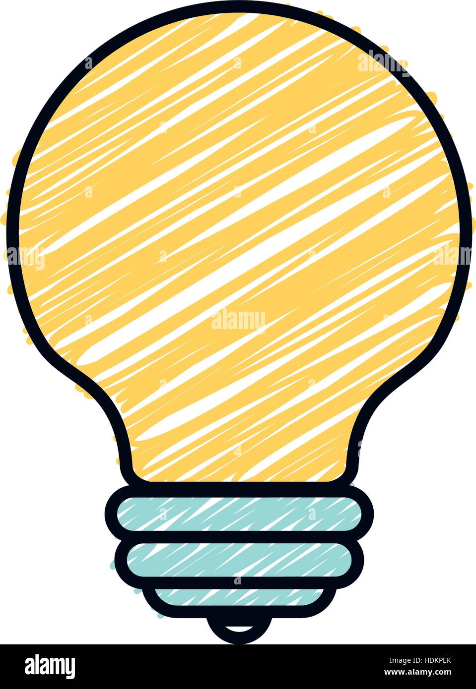 bulb light education icon vector illustration design Stock Vector Image ...