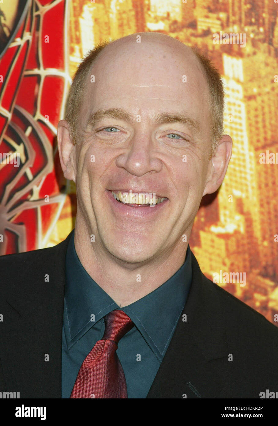 Actor J.K. Simmons arrives for the premiere of the film, "Spider-man 2 ...