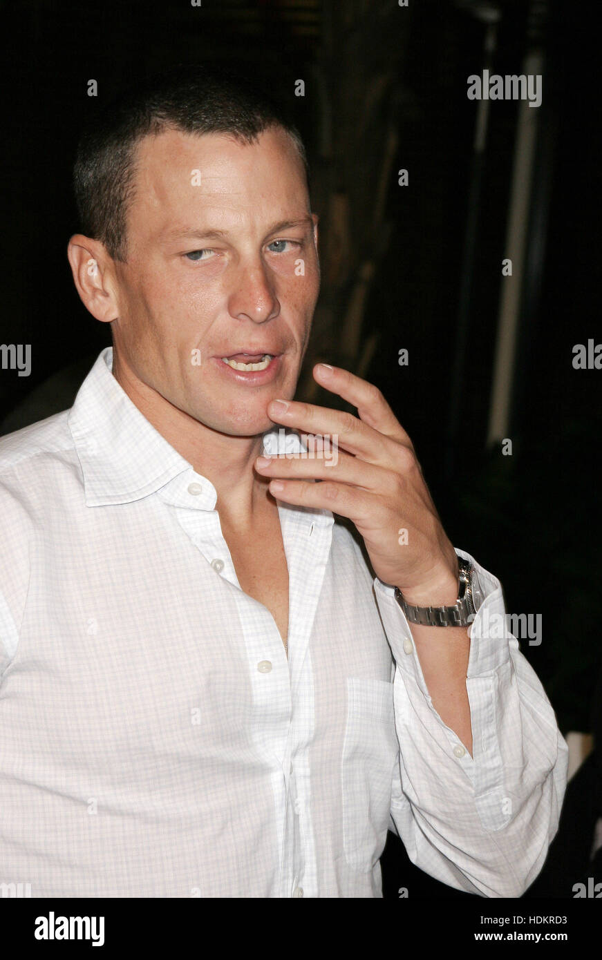 Lance Armstrong at the premiere of the film, 'Meet The Fockers' on ...