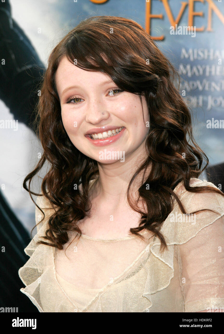Actress emily browning hi-res stock photography and images - Alamy