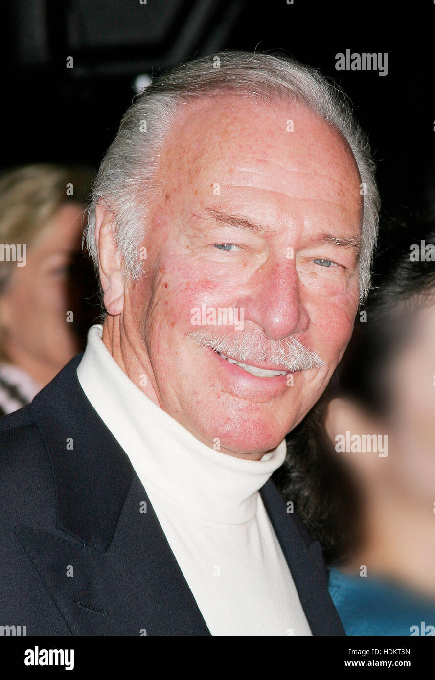 Christopher Plummer at the premiere of the film, 'Alexander'' at ...