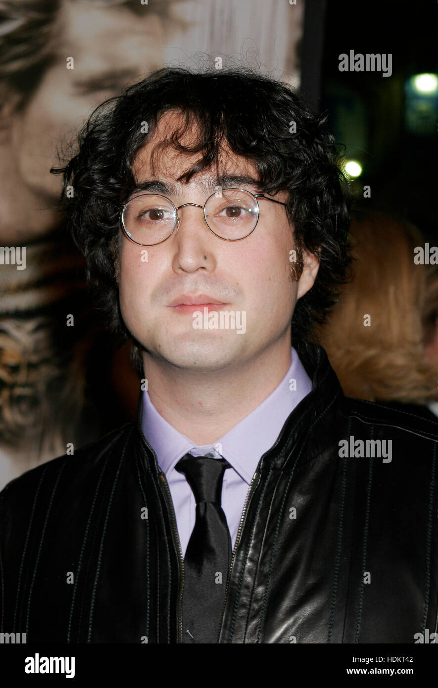 Sean Lennon at the premiere of the film, 'Alexander'' at Grauman's ...