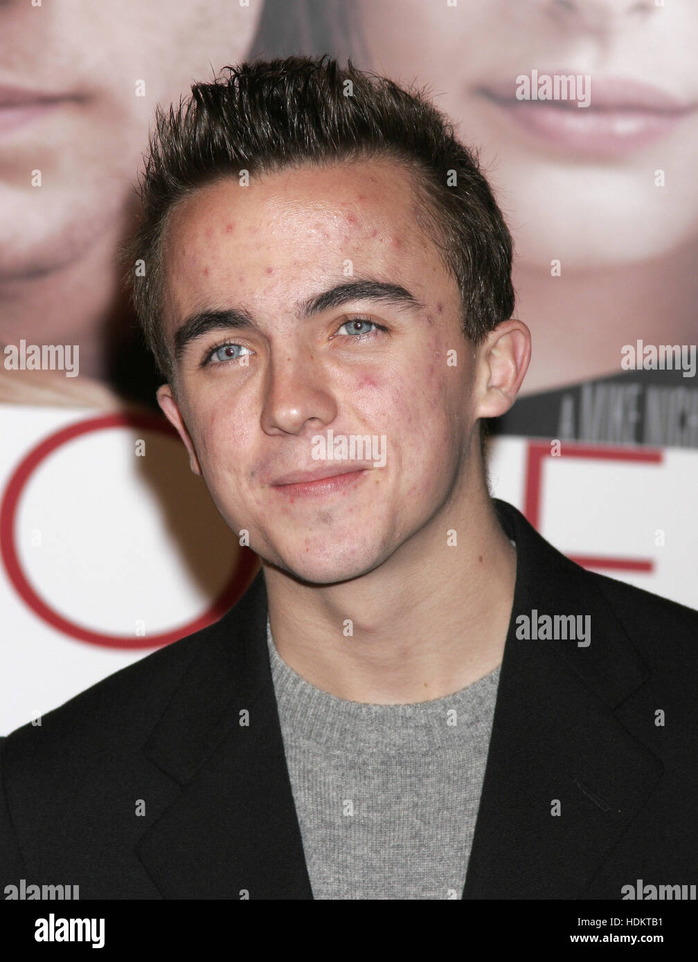 Frankie Muniz at the premiere of the film, 'Closer' at Mann Village ...