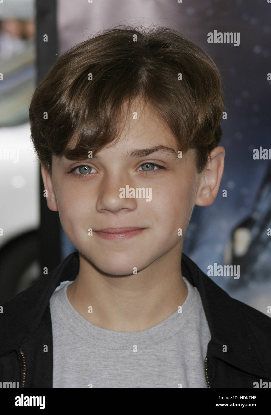 Hayden McFarland at the premiere for 'Polar Express' on November 7 ...
