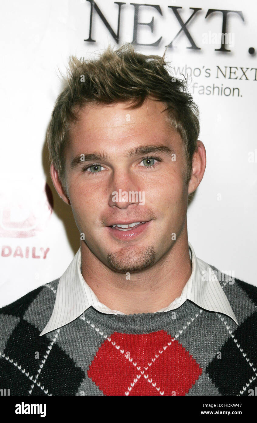 Brian Geraghty poses for photographers at the Fashion Wire Daily's Next ...