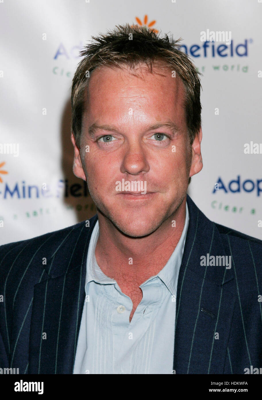 Actor Kiefer Sutherland arrives for the 4th Annual Benefit Gala for ...