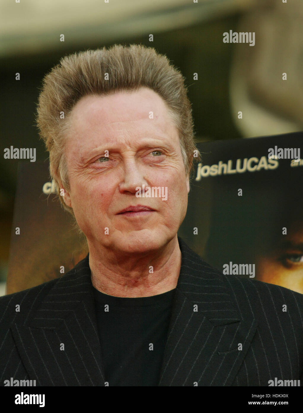 Actor Christopher Walken during the footprint and handprint ceremony at ...