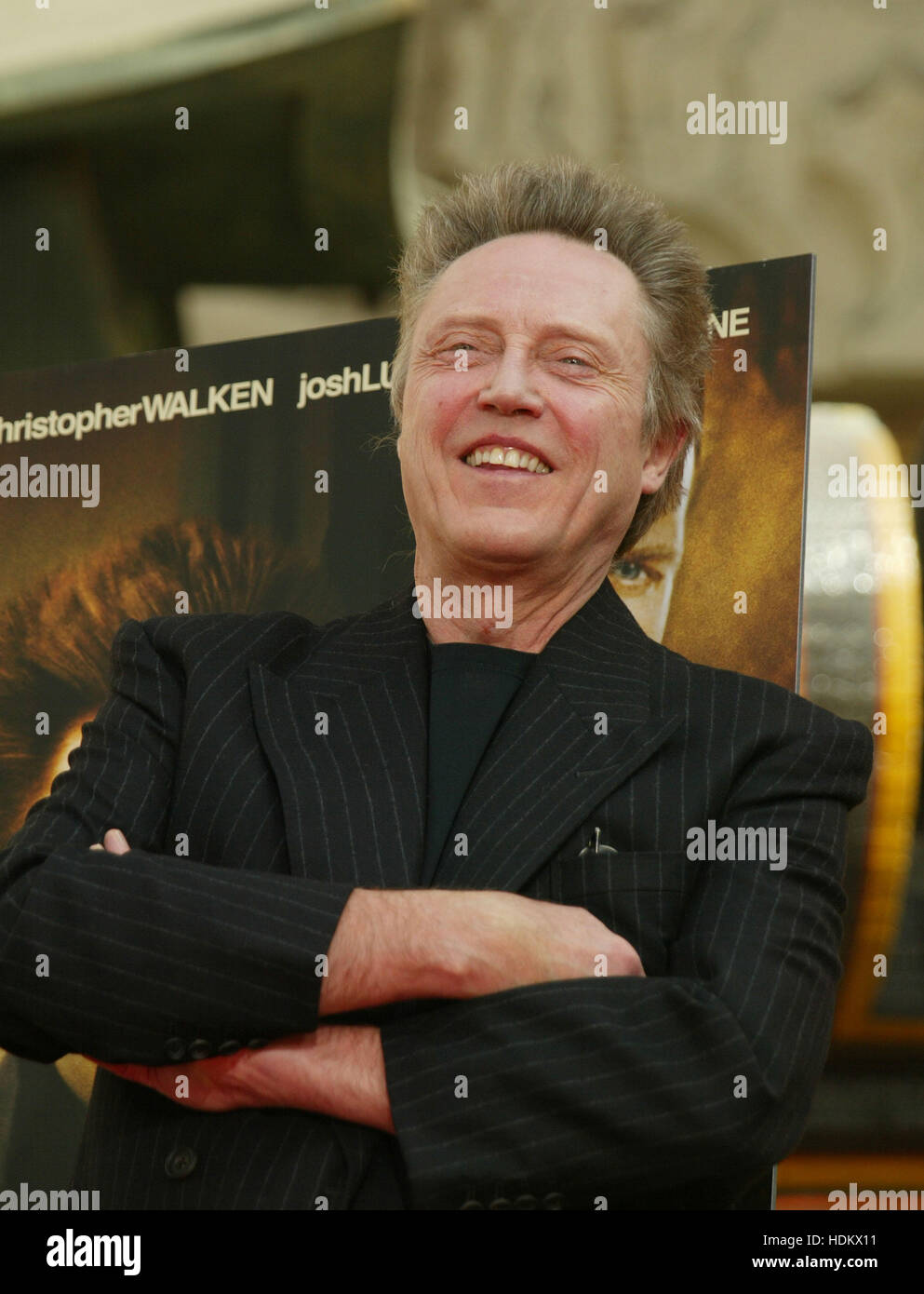 Actor Christopher Walken during the footprint and handprint ceremony at ...