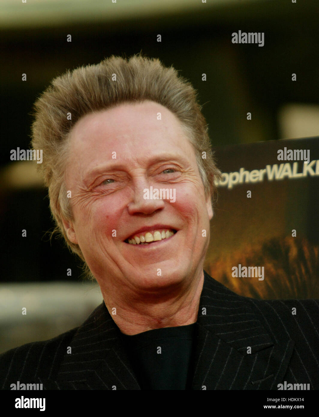 Actor Christopher Walken during the footprint and handprint ceremony at ...