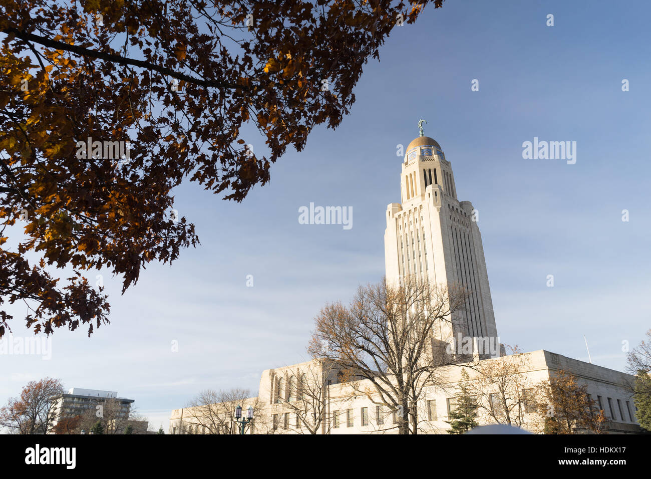 Nebraska state capitol building hi-res stock photography and images - Alamy