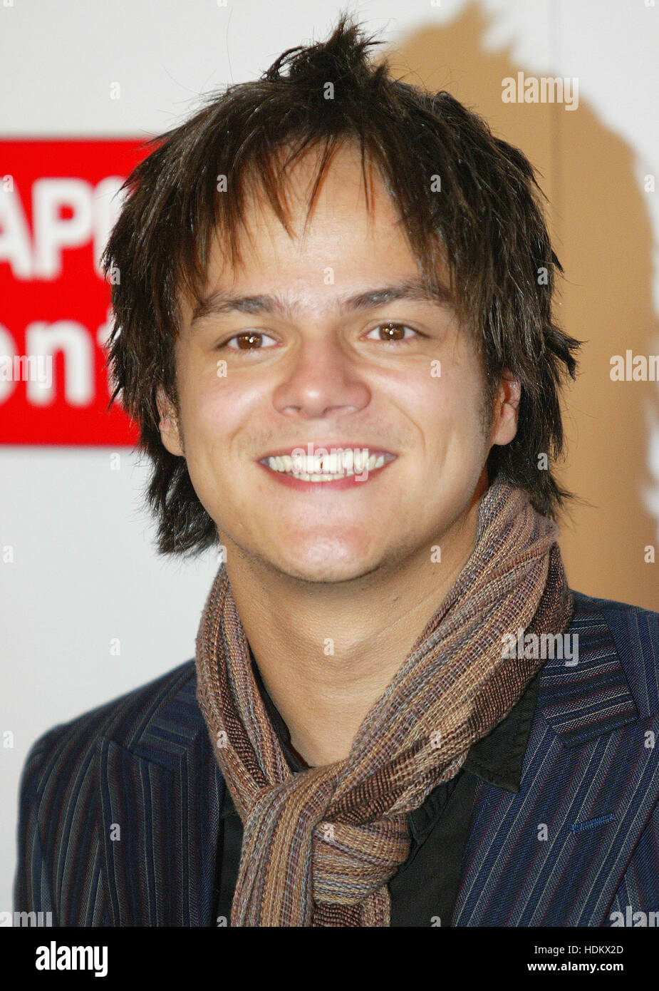 Singer Jamie Callum poses for photographers before a concert paying ...