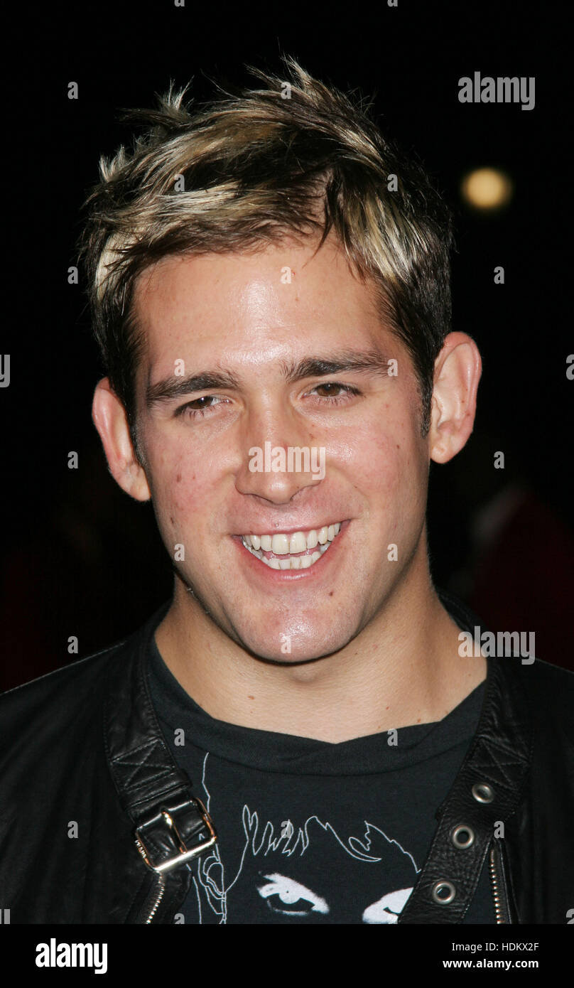 Eric Szmanda before the Ray Charles tribute concert at the Staples ...