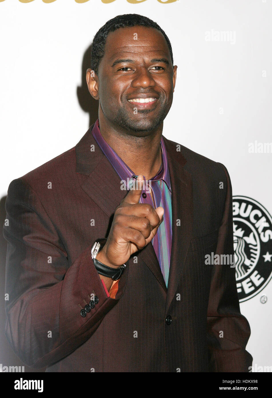 Brian McKnight at a fundraiser in Beverly Hills, CA, for the Ray ...