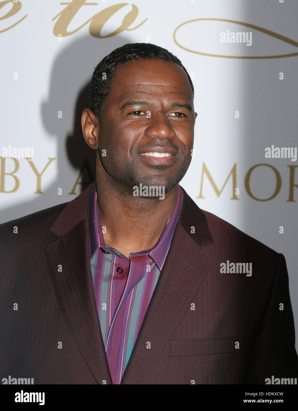 Brian McKnight at a fundraiser in Beverly Hills, CA, for the Ray ...