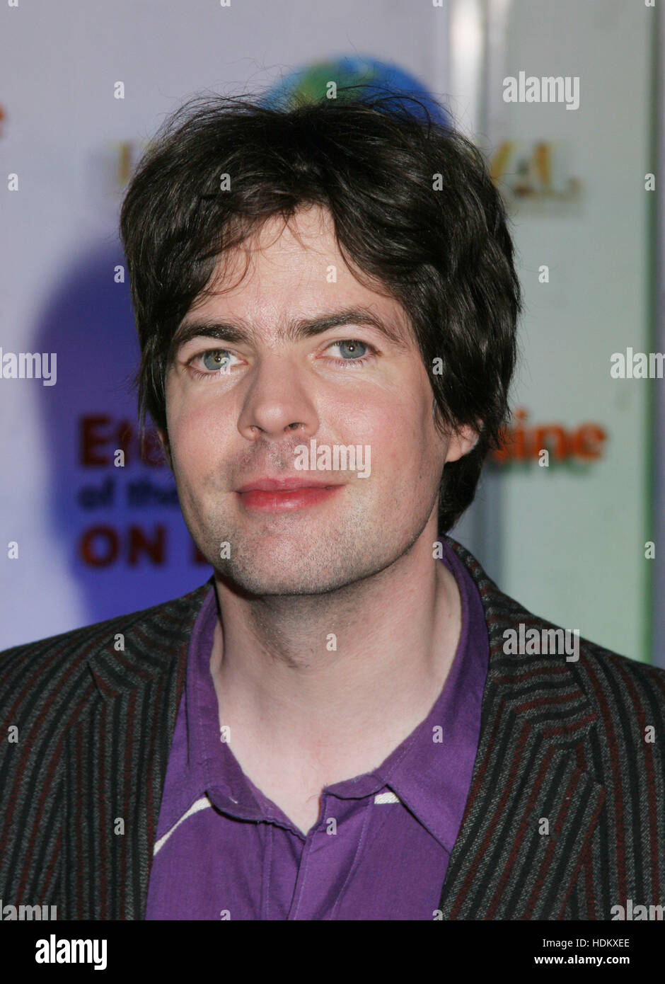 Composer Jon Brion poses for photographers at the DVD launch party for ...