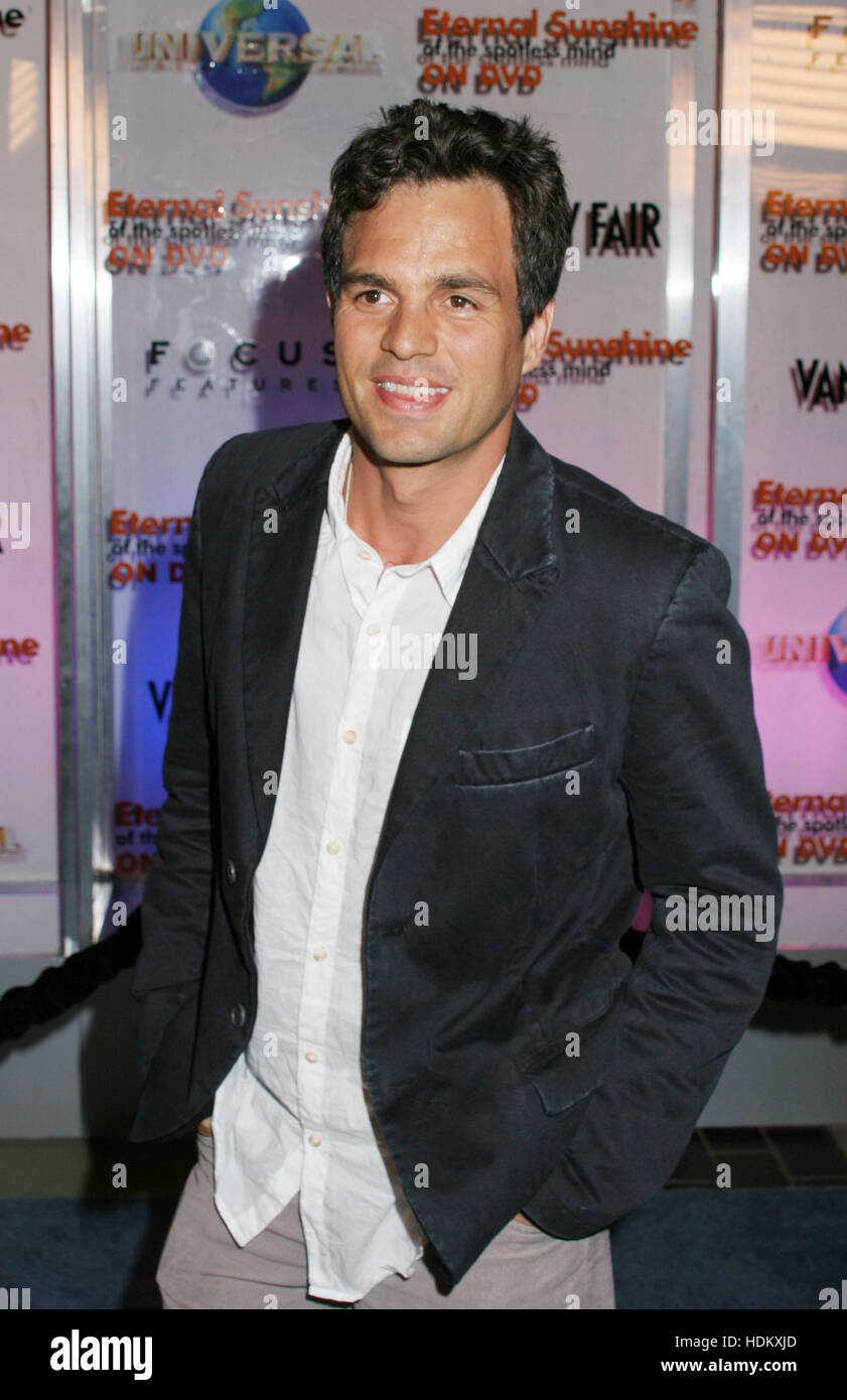 Actor Mark Ruffalo at the DVD launch party for the fillm, 'Eternal ...