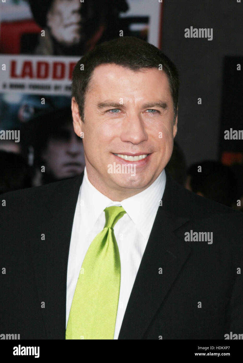 Actor John Travolta poses for photographers at the premiere of the film ...