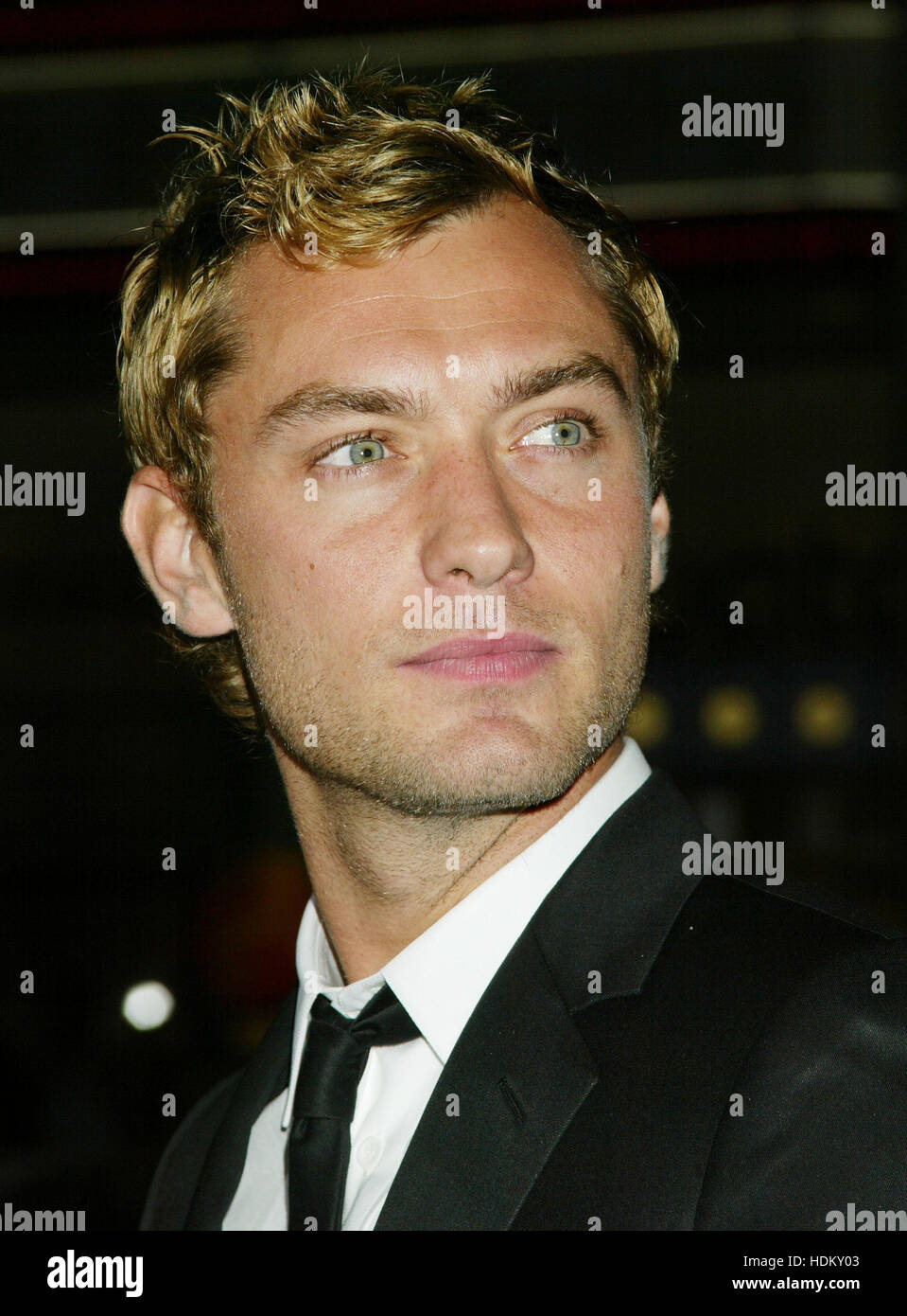 Actor Jude Law at the premiere for 'Sky Captain and the World of ...