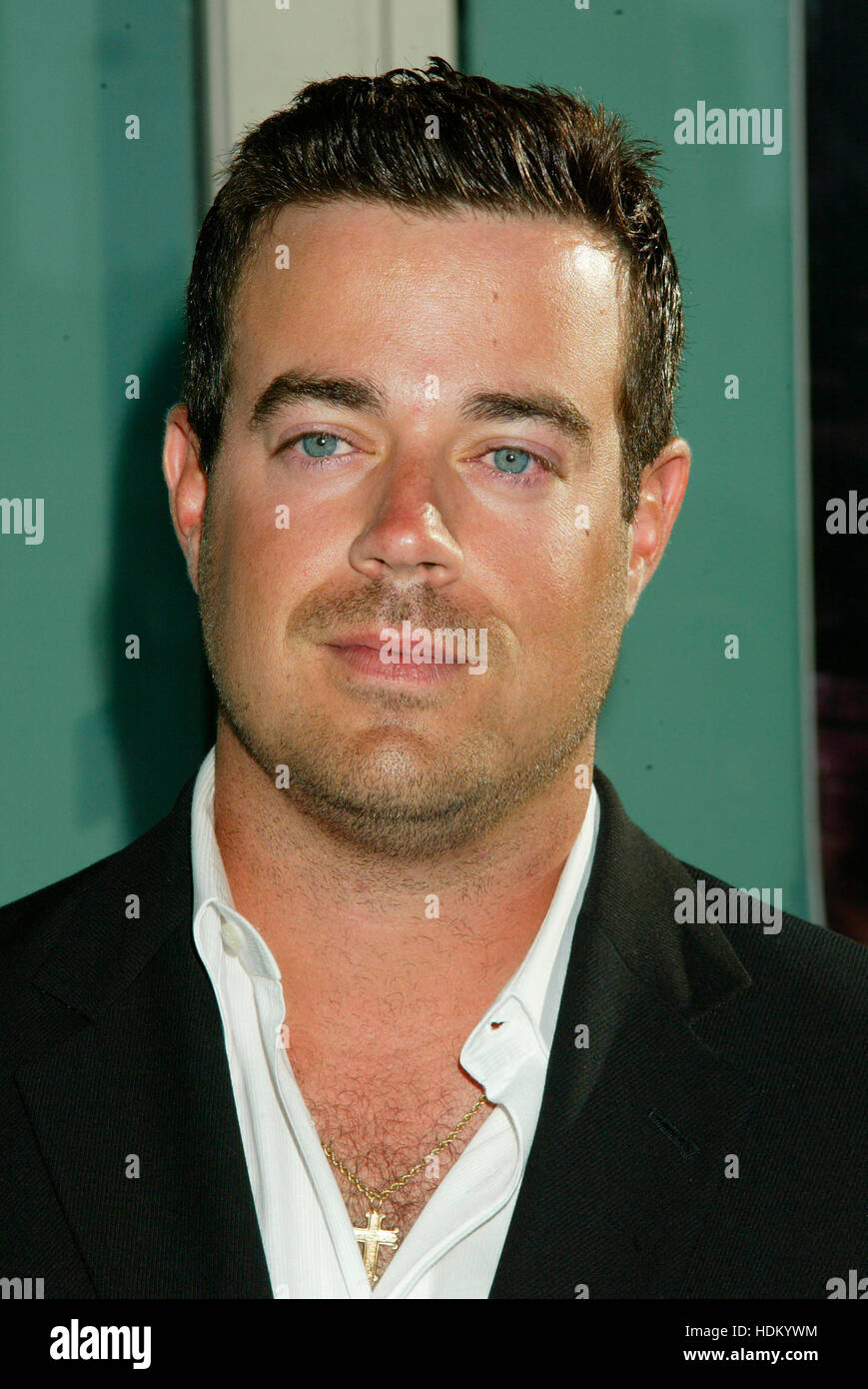 Carson Daly at the premiere for the film, "Catwoman" in Los Angeles on ...