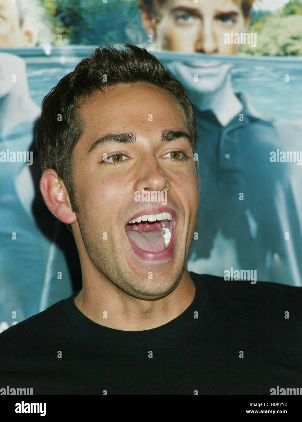 Zachary Levi at the premiere for the film, "Without A Paddle" in Los ...