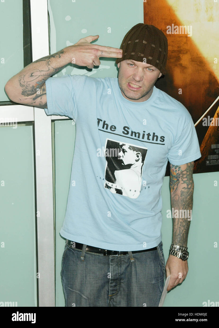Fred Durst at the premiere of "Kill Bill Vol 2" in Los Angeles ...
