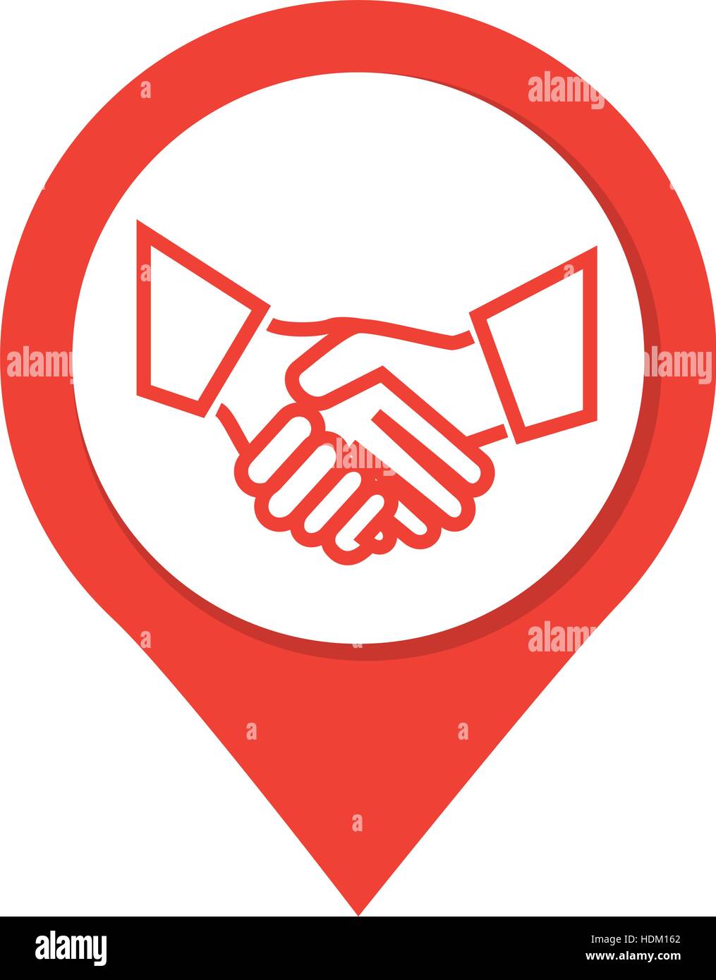 hand shake isolated icon vector illustration design Stock Vector Image ...