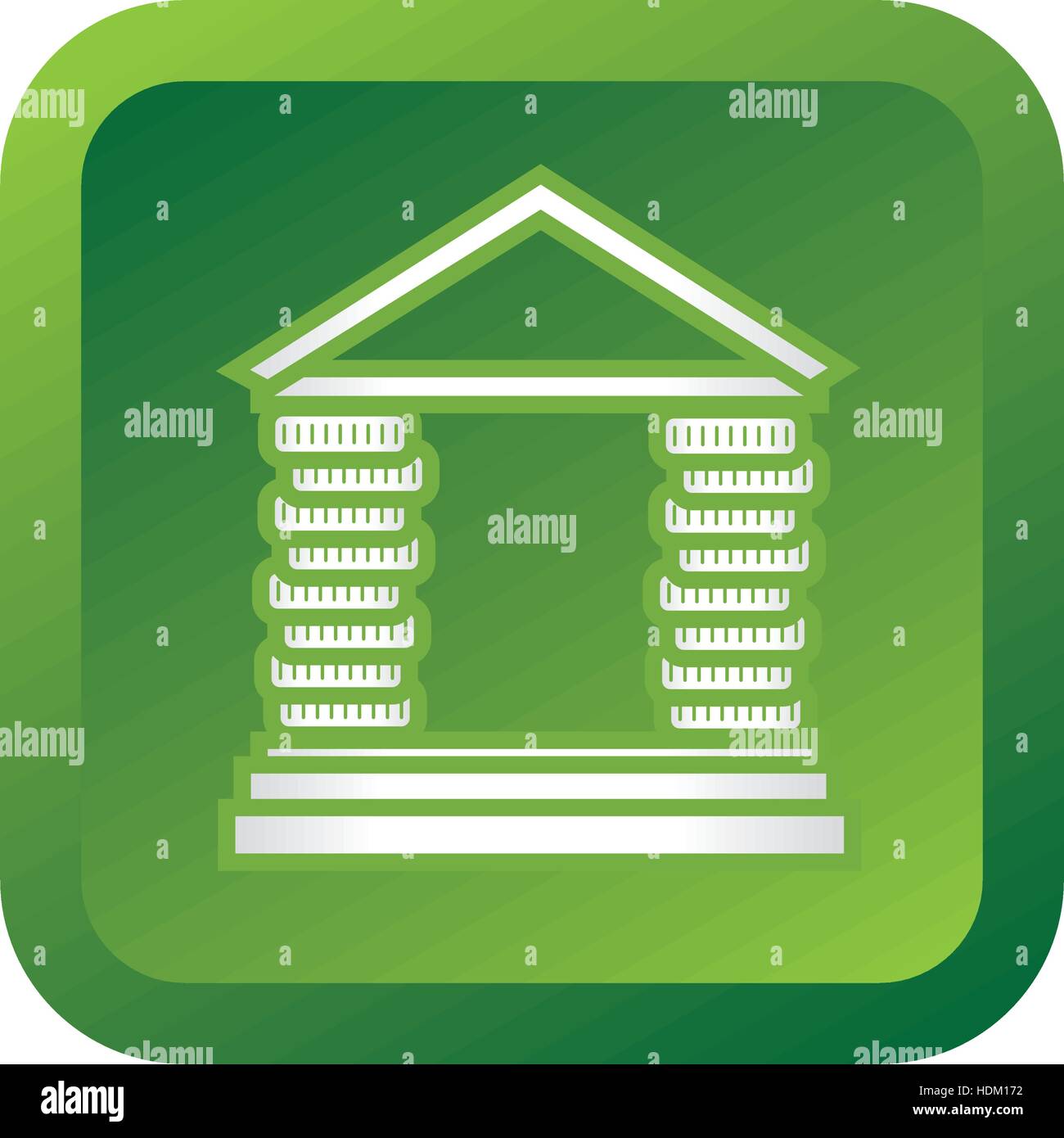 bank building isolated icon vector illustration design Stock Vector ...