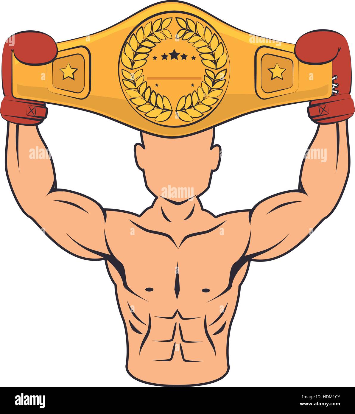 boxer silhouette avatar icon vector illustration design Stock Vector ...