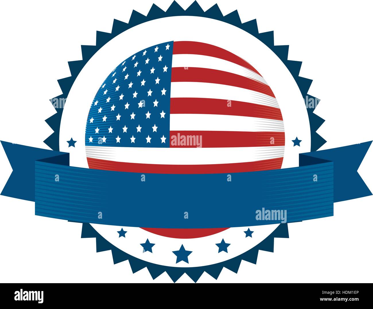 united states of america emblem vector illustration design Stock Vector ...