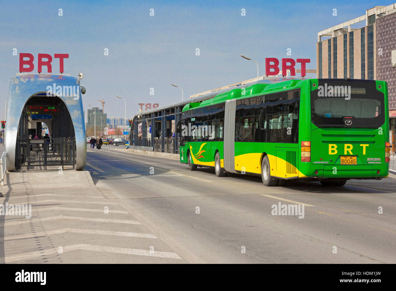 Bus rapid transit network hi-res stock photography and images - Alamy