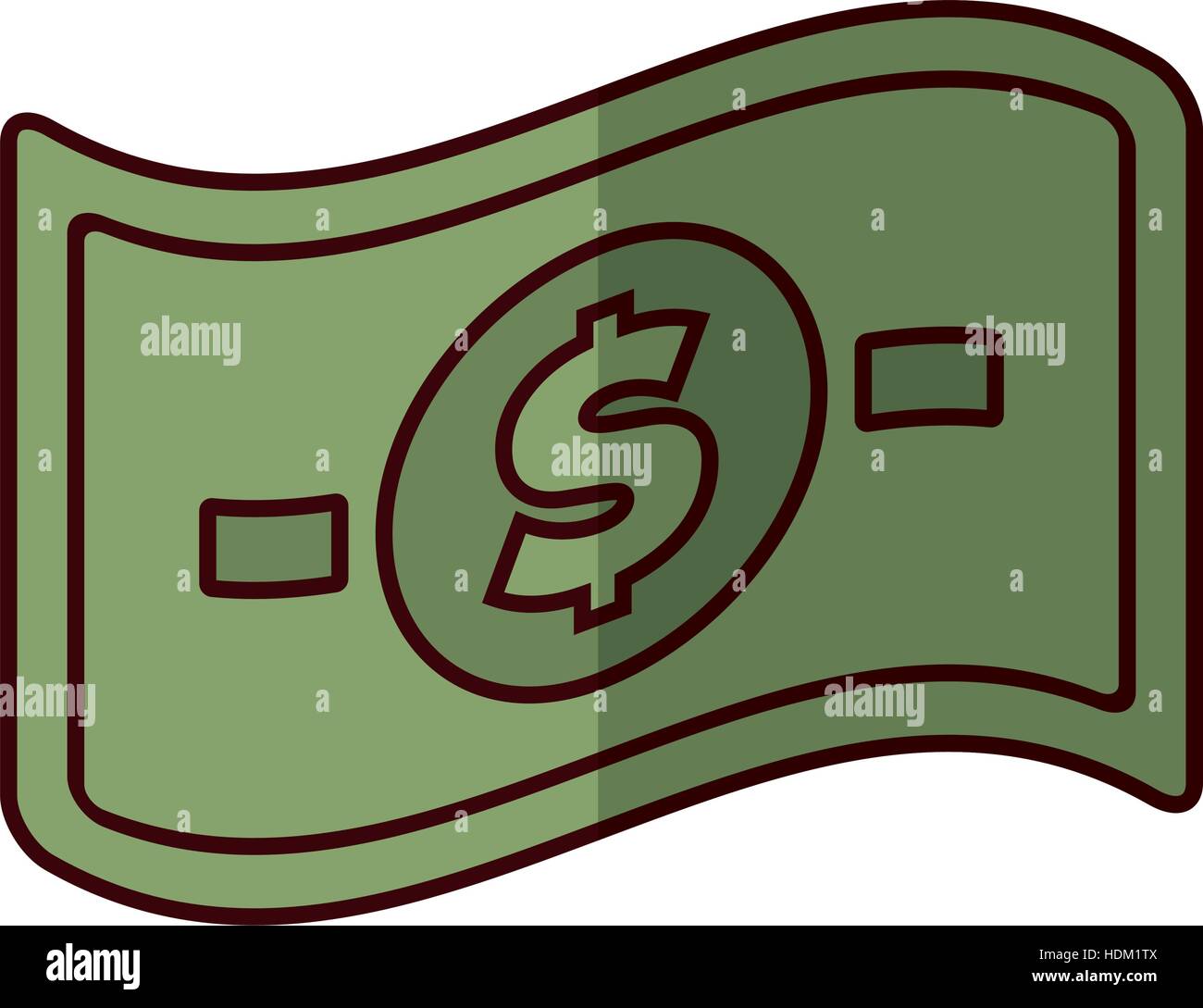 cash money bill icon image Stock Vector Image & Art - Alamy
