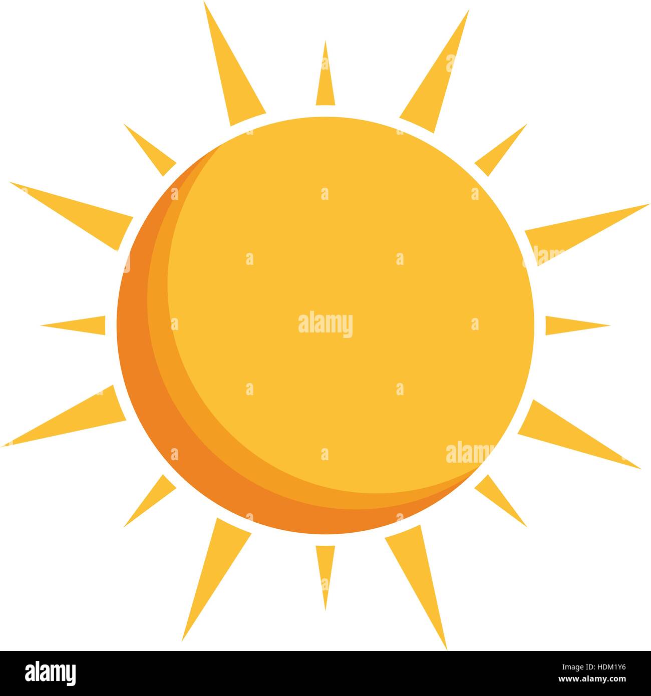 sun representation icon image vector illustration design Stock Vector ...