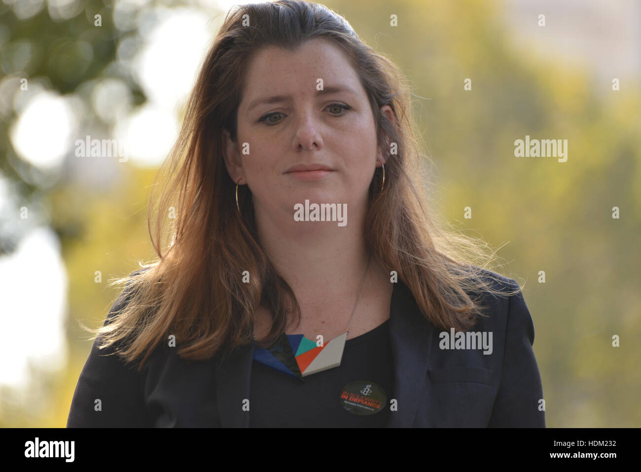 Alison McGovern MP, MP for Wirral South, speaks at the 'Rally for ...