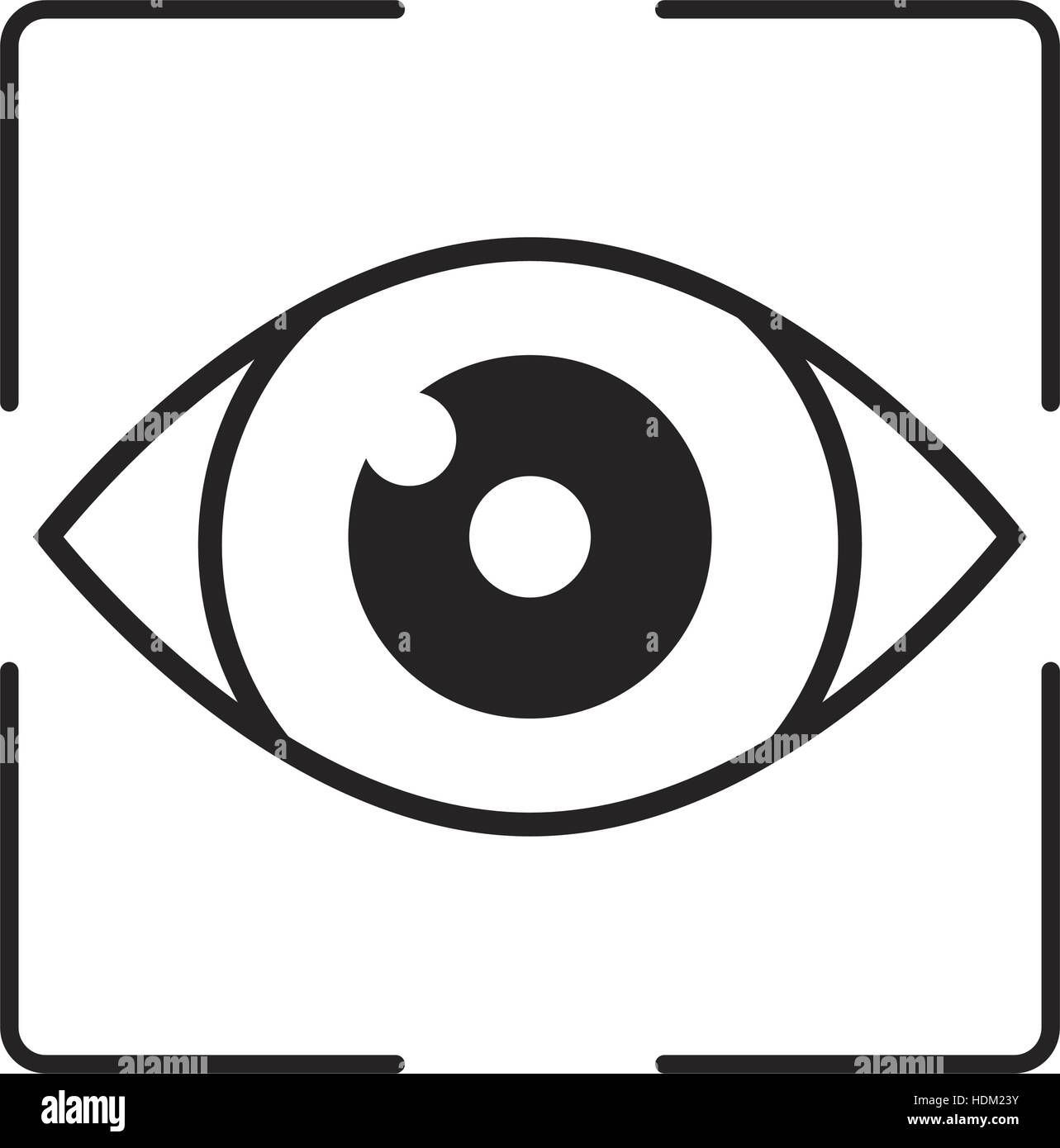 eye emblem icon image vector illustration design Stock Vector Image ...
