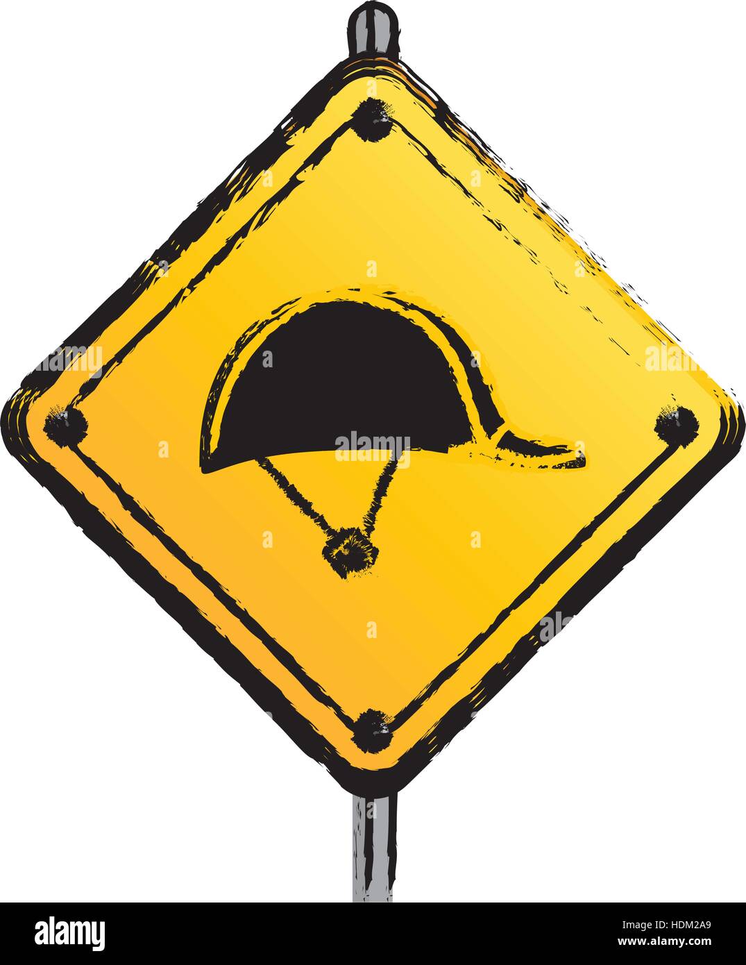 Construction road sign icon vector illustration graphic design Stock ...
