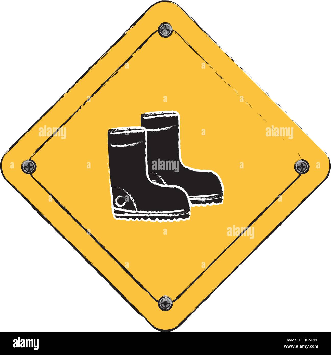 Construction road sign icon vector illustration graphic design Stock ...