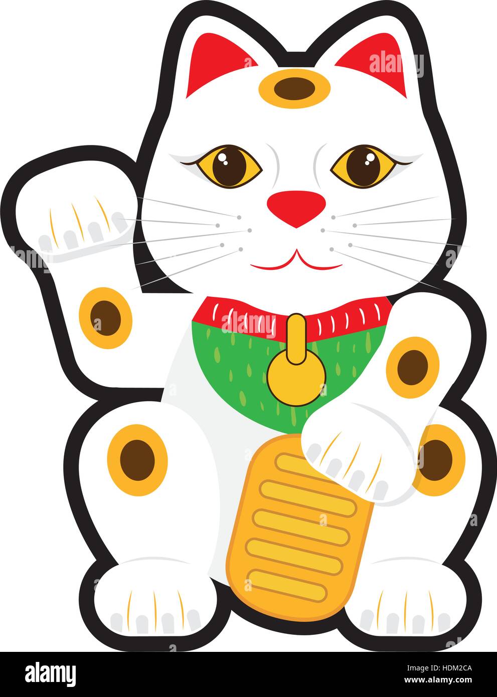 Fortune Cat Illustration Clipart
