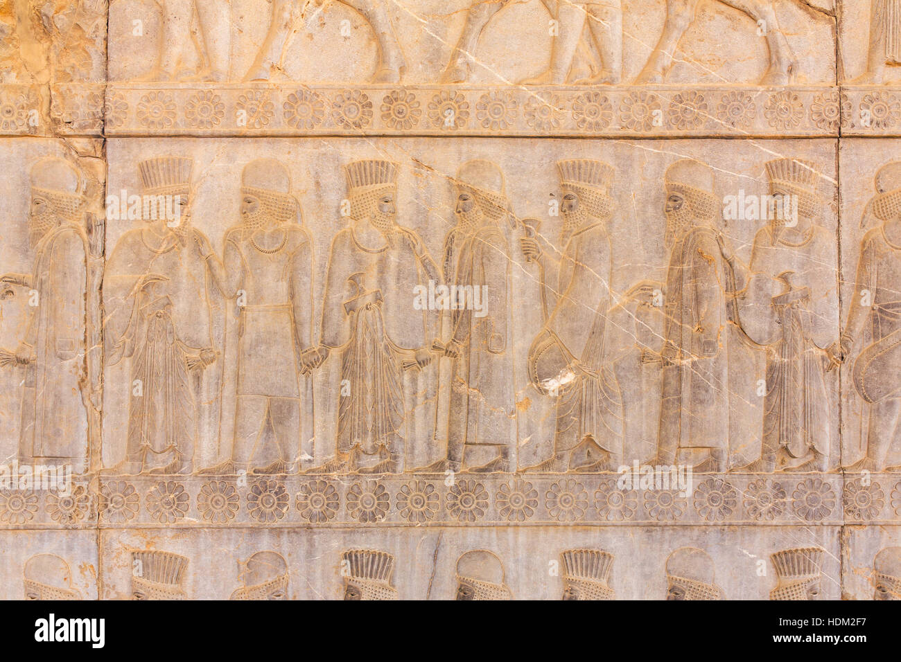 Stone bas-relief in ancient city Persepolis, Iran Stock Photo - Alamy