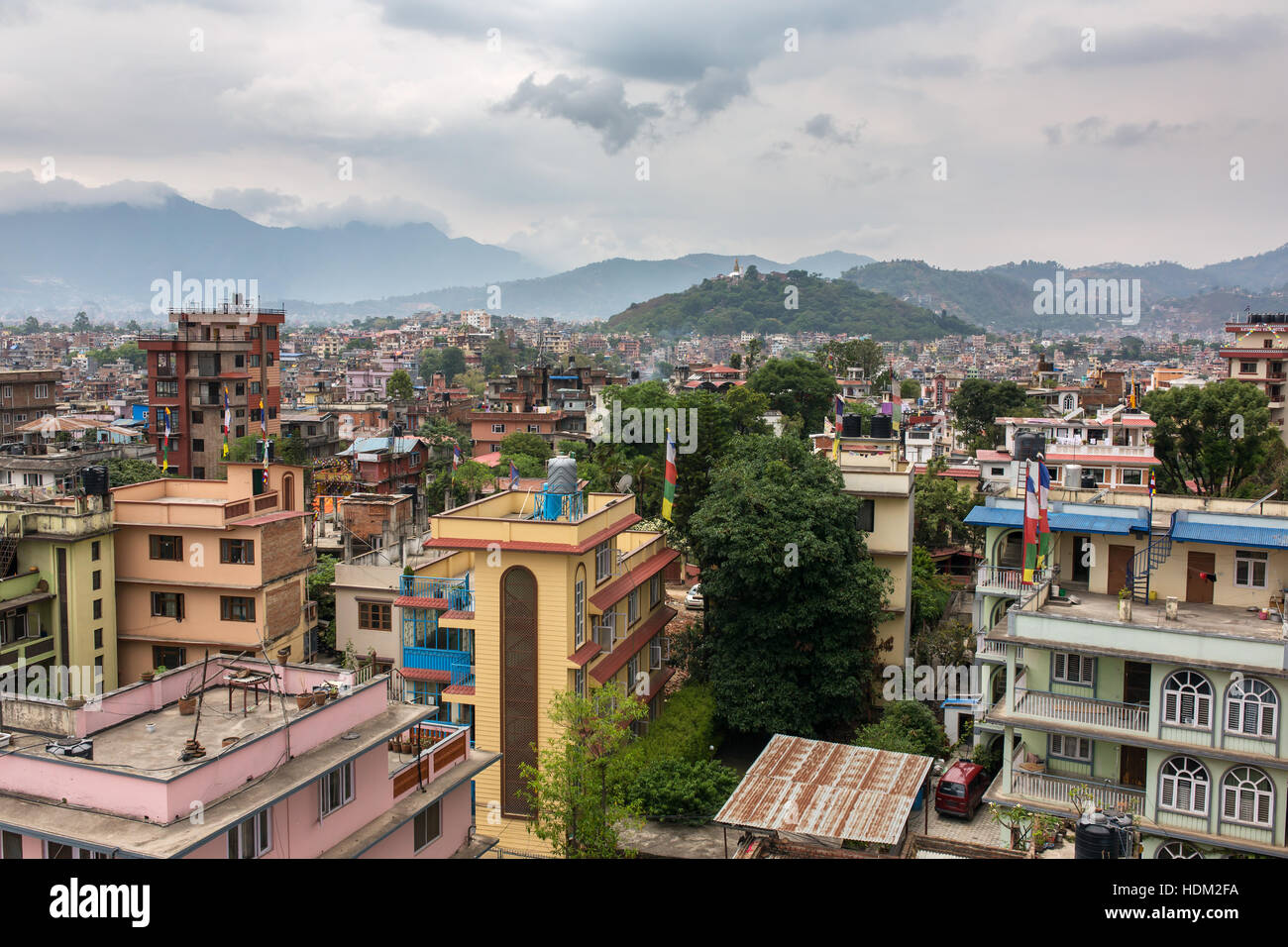Kathmandu cityscape hi-res stock photography and images - Alamy