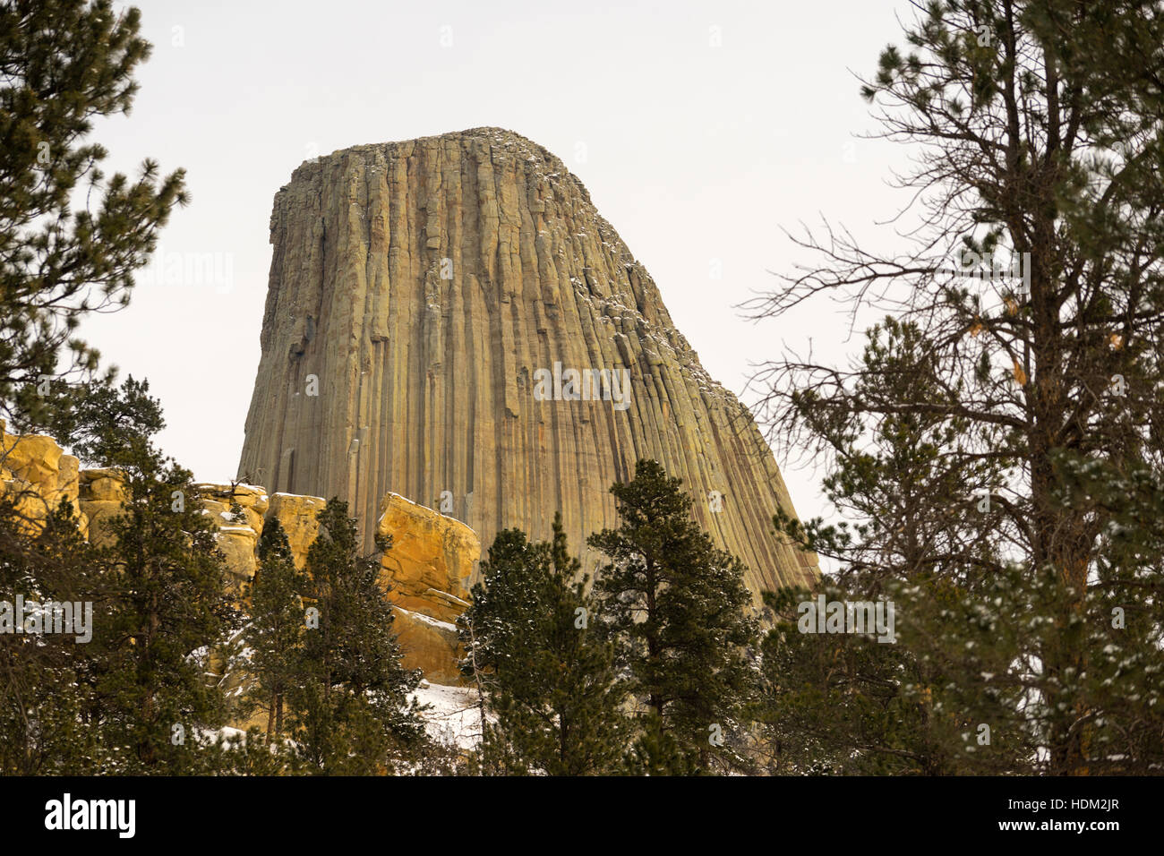 Devils tower rock formation hi-res stock photography and images - Alamy
