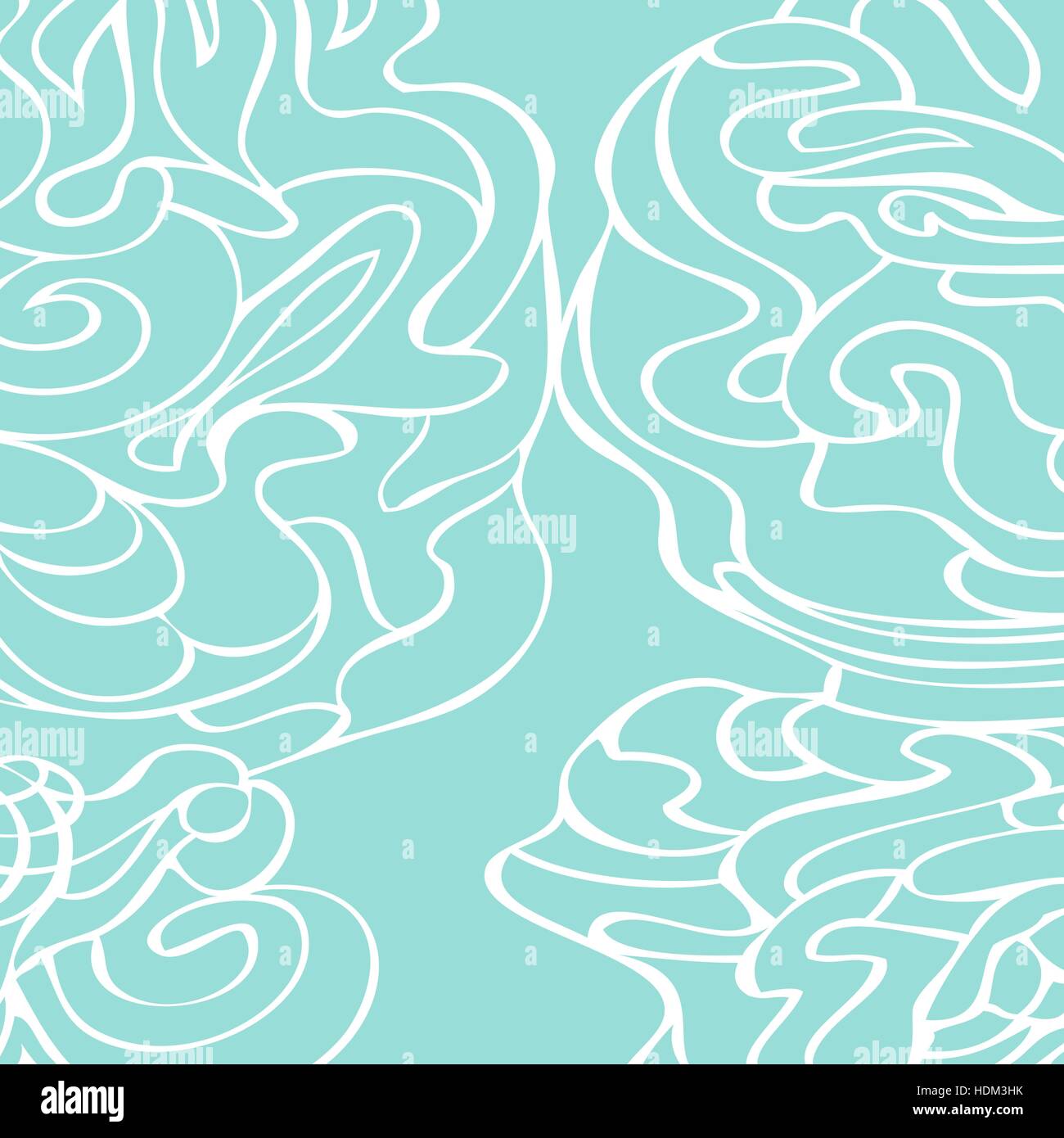 Abstract blue curve art pattern. Vector illustration Stock Vector Image ...