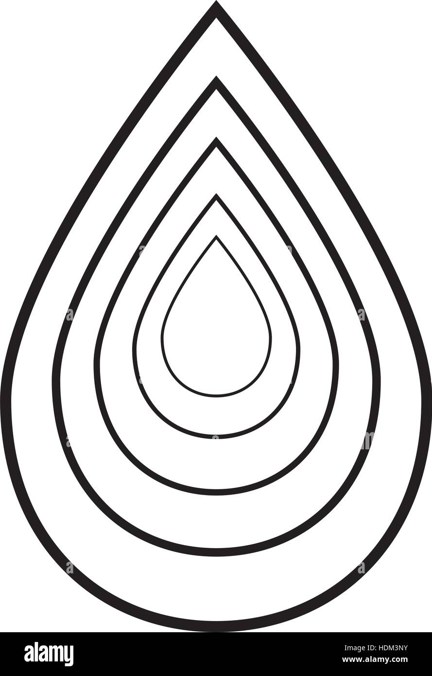 drop medical symbol icon vector illustration design Stock Vector Image ...